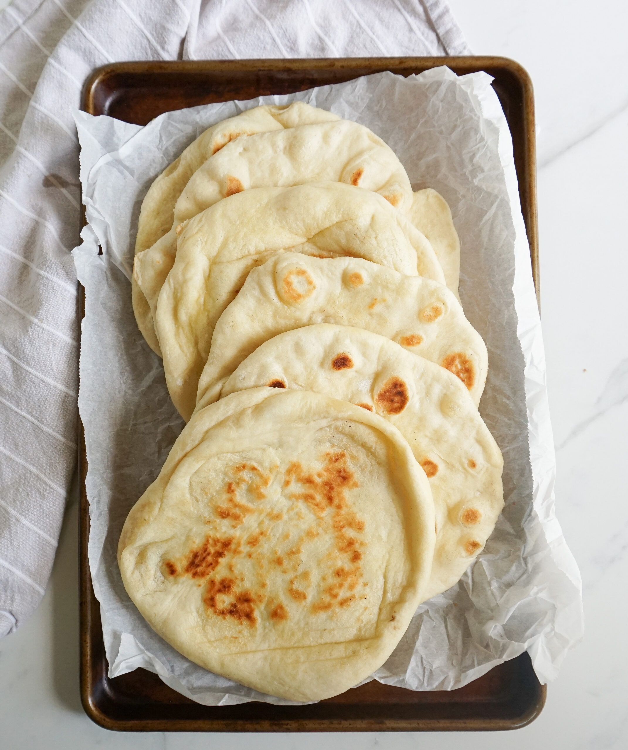 Soft and Fluffy Homemade Pita Bread